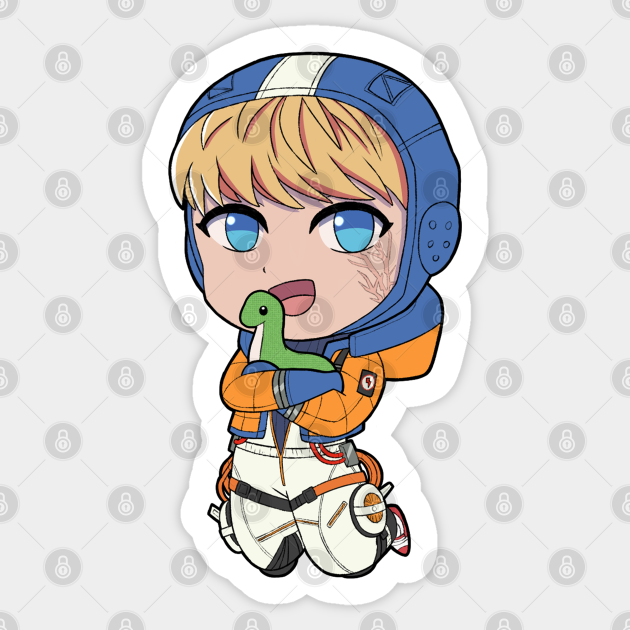 Chibi Wattson - Apex Legends - Sticker | TeePublic