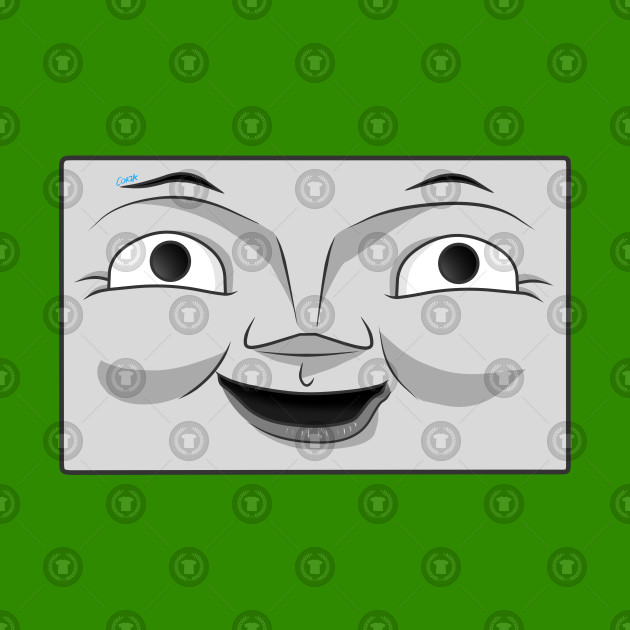 Boco happy face - Thomas Tank Engine - Tapestry | TeePublic