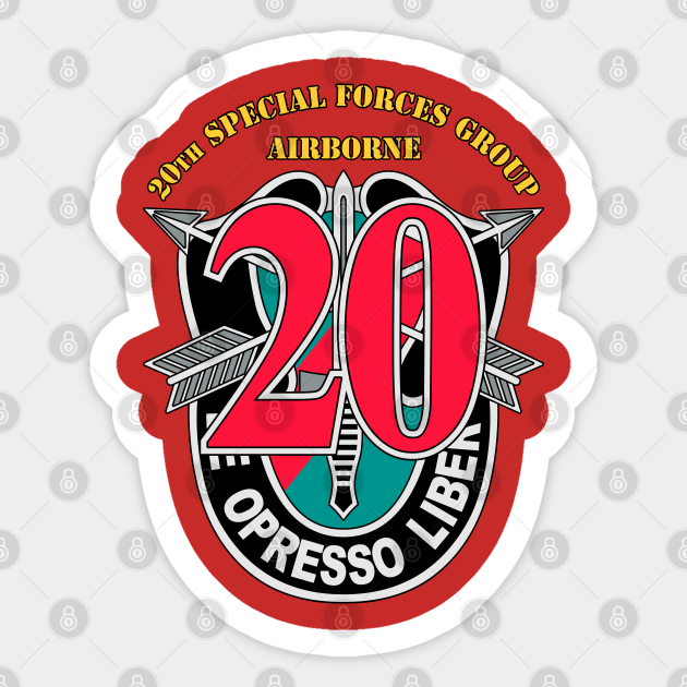 20th Special Forces Group - 20th Special Forces Group - Sticker | TeePublic