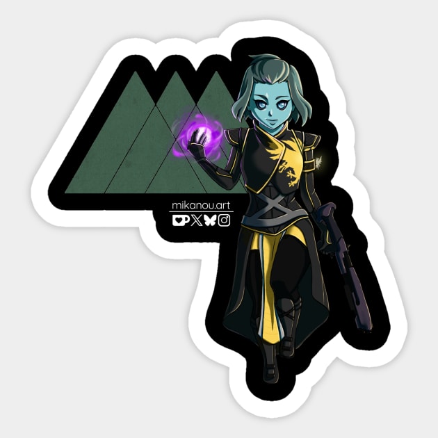 Destiny 2 Chibi Warlock - Destiny The Game - Sticker | TeePublic