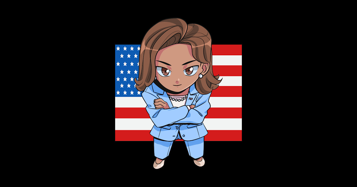 Kamala Harris Vote for President 2024 American Flag Democrat - Kamala ...