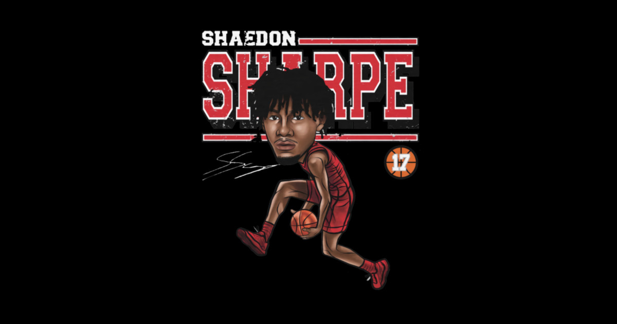 Shaedon Sharpe Portland Cartoon - Shaedon Sharpe - Posters and Art ...
