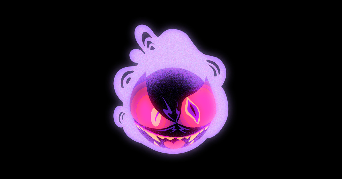 Gas Ghost - Poison - Sticker | TeePublic