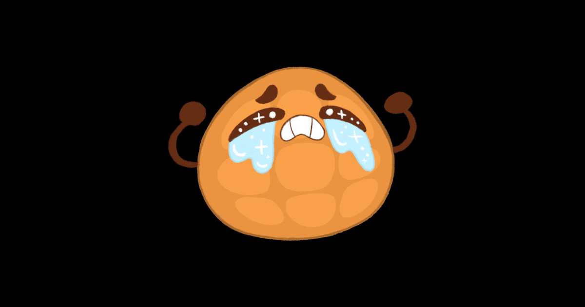 Crying Waffle - Crying Waffle - Sticker | TeePublic