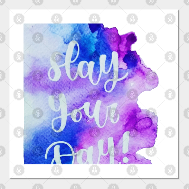 Slay Your Day! with this calligraphy Tees - Calligraphy Design ...