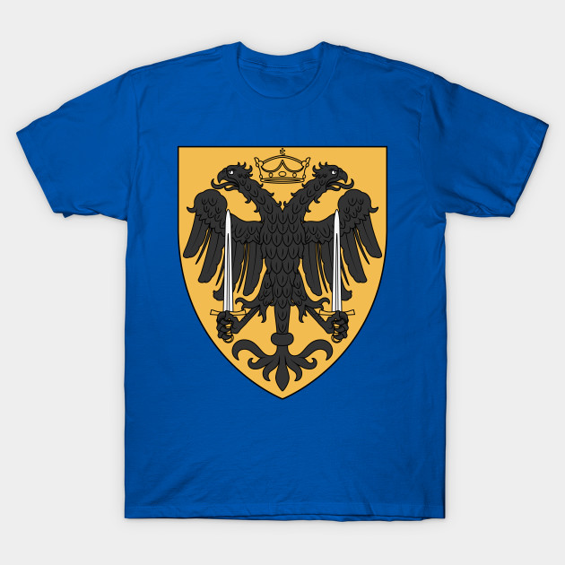 Komnenos Dynasty w/ shield - Byzantine Empire - Byzantine - T-Shirt ...