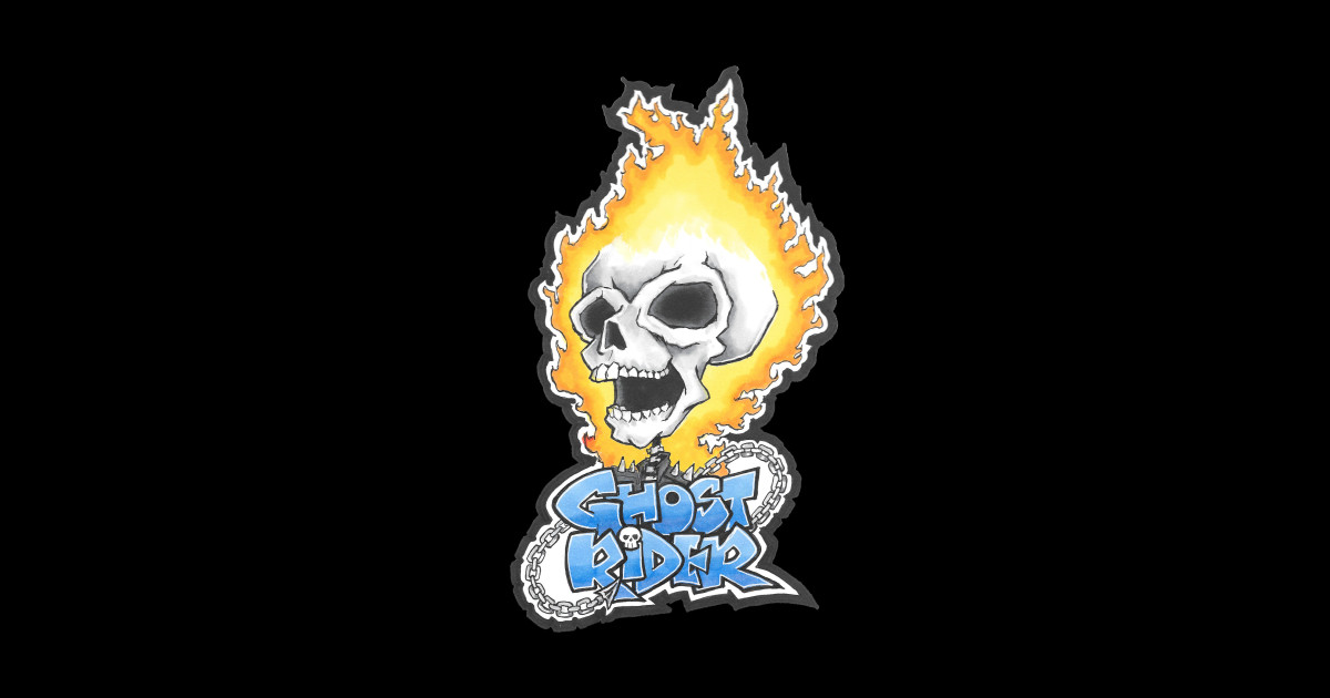Ghost Rider - Ghost Rider - Sticker | TeePublic