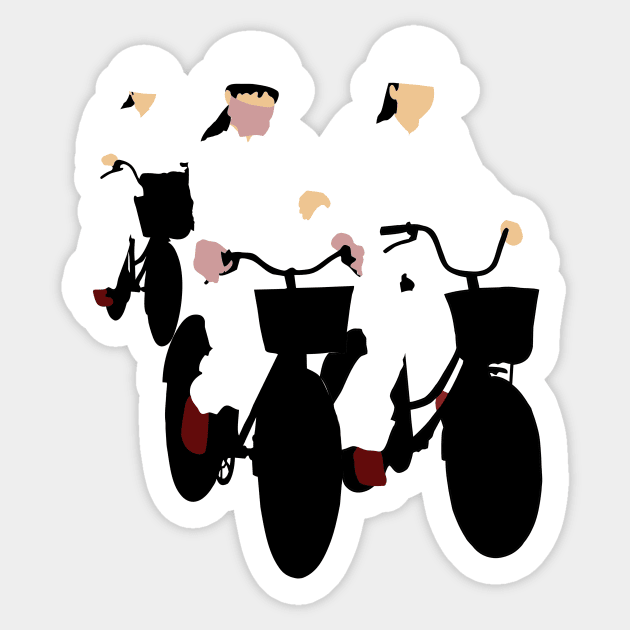 Ao Dai Girls - Ao Dai - Sticker | TeePublic