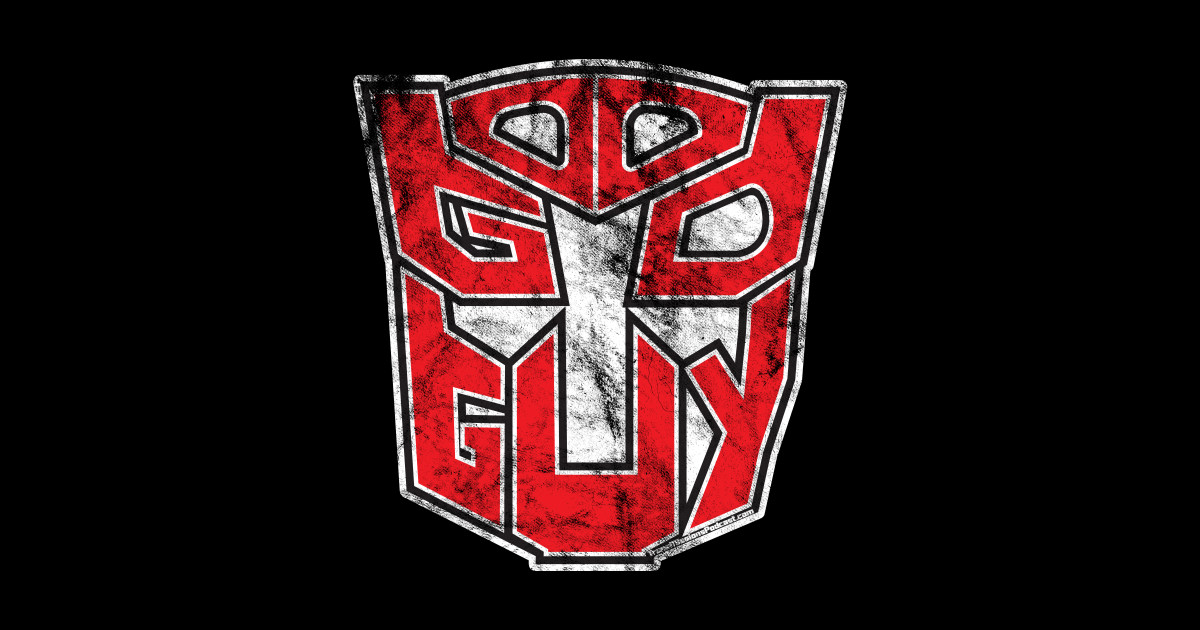 Good Guy Logo (distressed) - Autobot - Sticker | TeePublic
