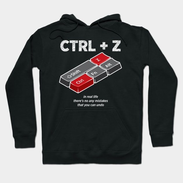 UNDO Control Z Computer Shortcuts - Computer Engineering - Hoodie ...