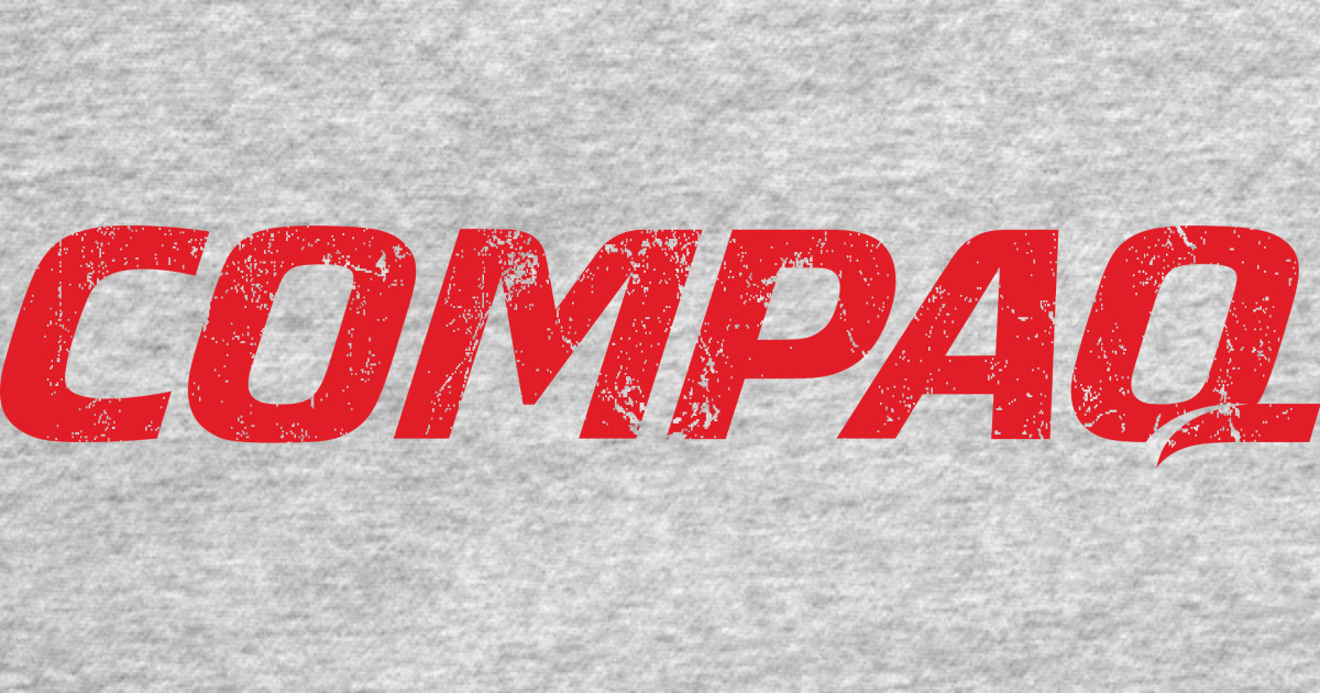 compaq logo font