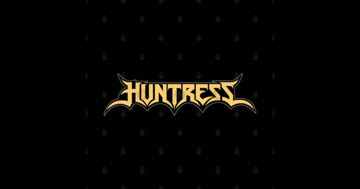 Huntress Rock Band - Huntress Rock Band - Sticker | TeePublic