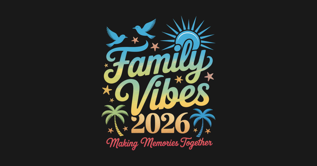 Family 2026 Vibes Family Reunion Vacation Making Memories - Family ...