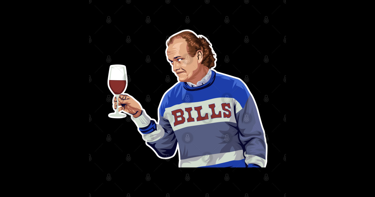 Frasier Crane Buffalo - Frasier - Sticker | TeePublic