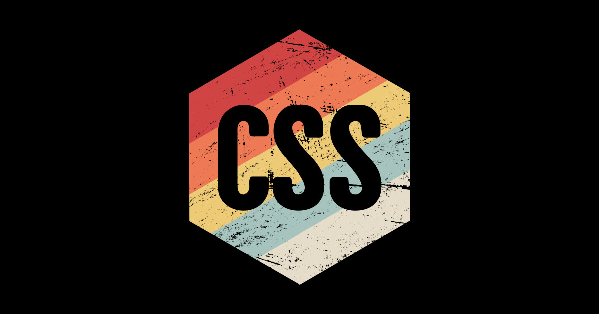Retro CSS Icon - Css - Sticker | TeePublic
