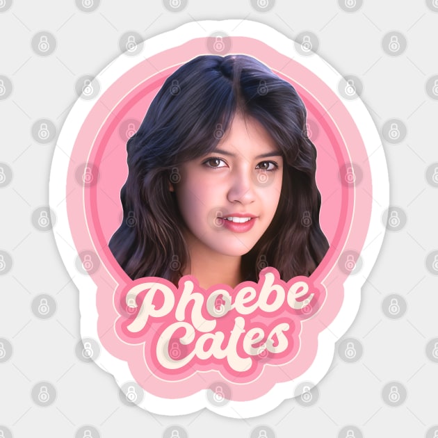 Phoebe Cates // 80s Celebrity Crush - Phoebe Cates - Sticker | TeePublic