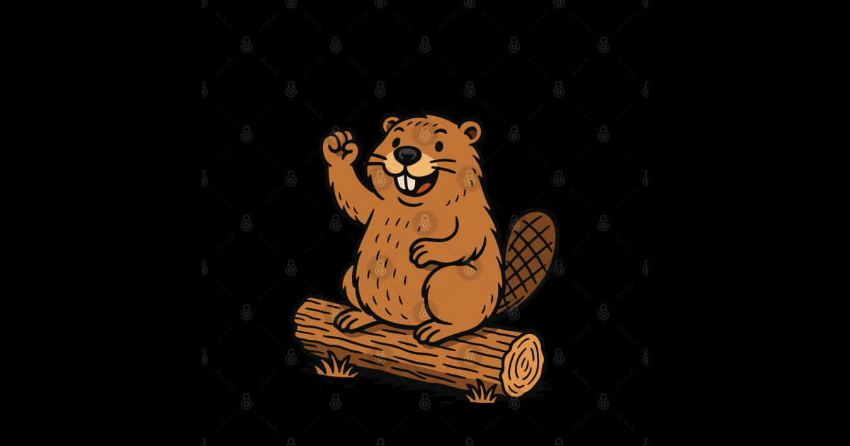 Resist Beaver - Funny Anti-Trump Political Animal Pun - Anti Trump ...