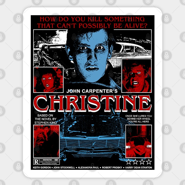 Christine Horror Movie - Christine - Sticker | TeePublic
