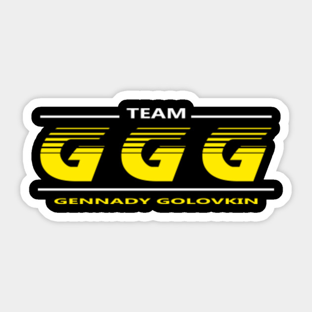 Triple G - Ggg Gennady Golovkin - Sticker | TeePublic