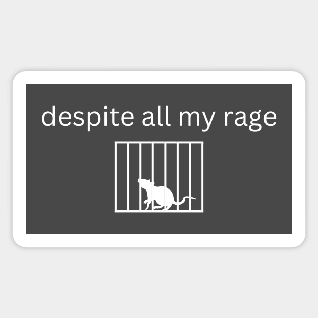Despite All My Rage - Smashing Pumpkins - Sticker | TeePublic