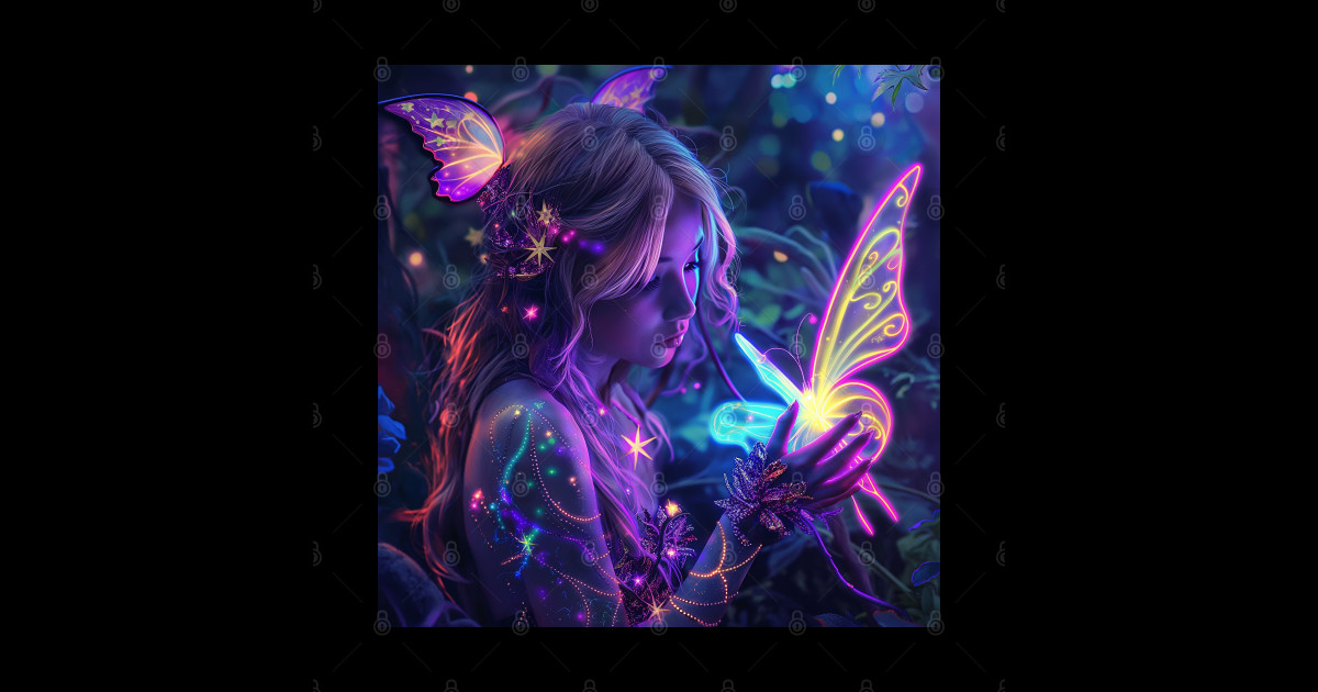 Fairy lights - Fairy - Sticker | TeePublic