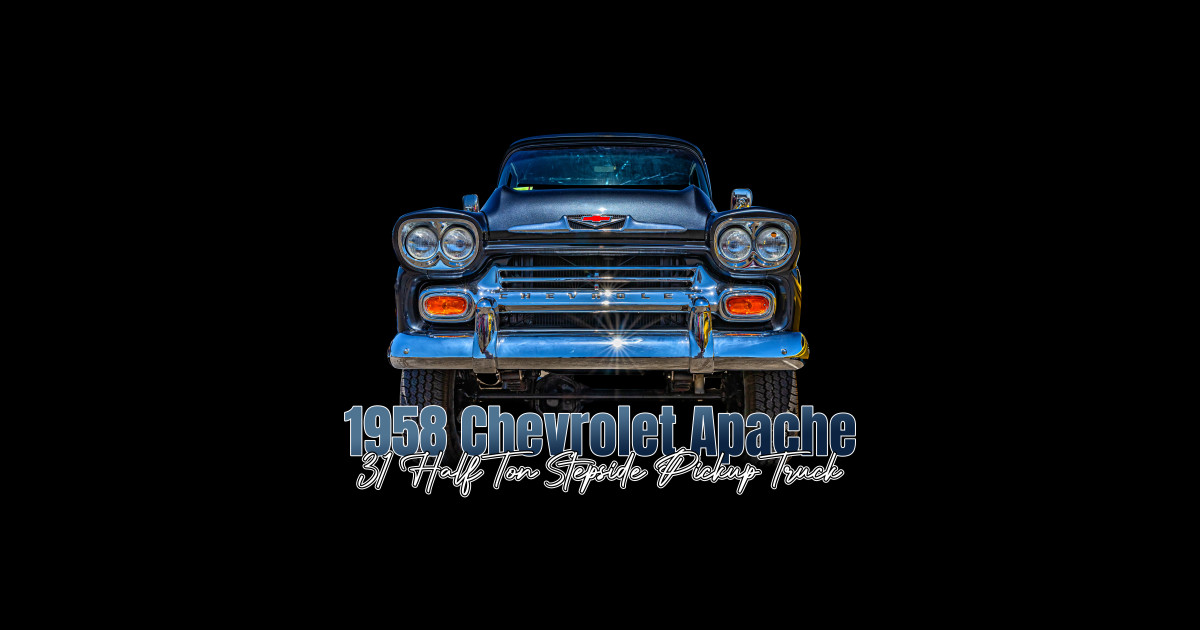 1958 Chevrolet Apache 31 Half Ton Stepside Pickup Truck - 1958 ...