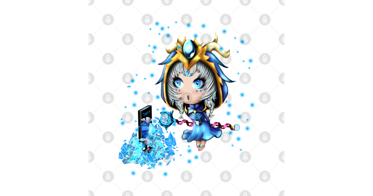 Chibi Crystal Maiden - Chibi - T-Shirt | TeePublic
