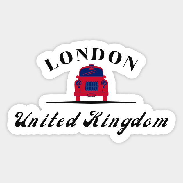 london united kingdom - London - Sticker | TeePublic