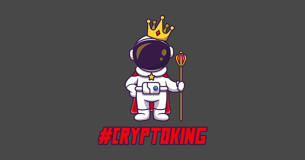 Cryptoking - Crypto King - Moon Boy - Crypto - T-Shirt | TeePublic