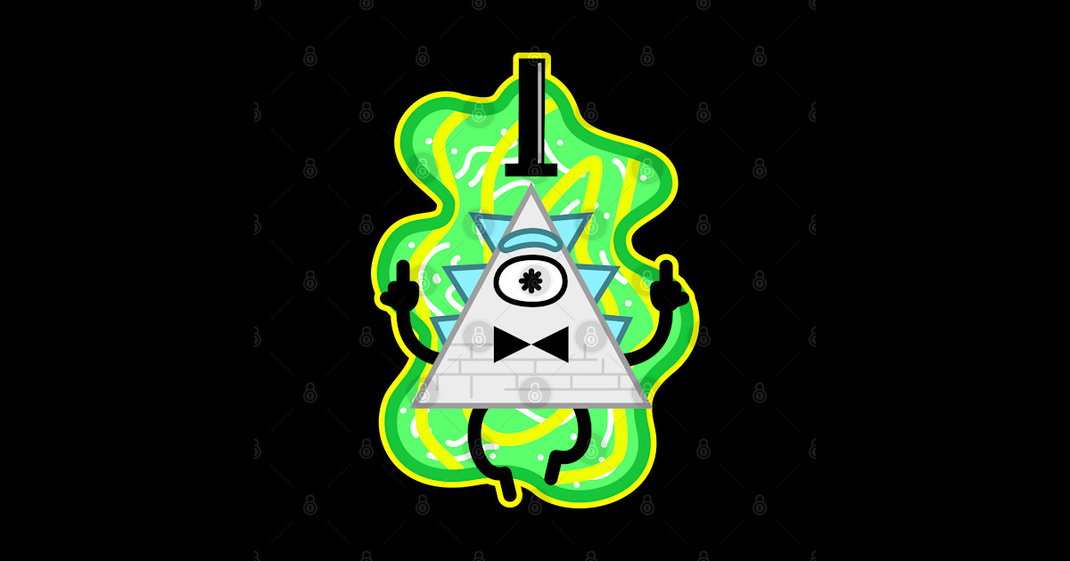 Brick Cipheréz - Bill Cipher - Sticker | TeePublic