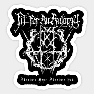 Fit For An Autopsy Logo Stickers for Sale | TeePublic