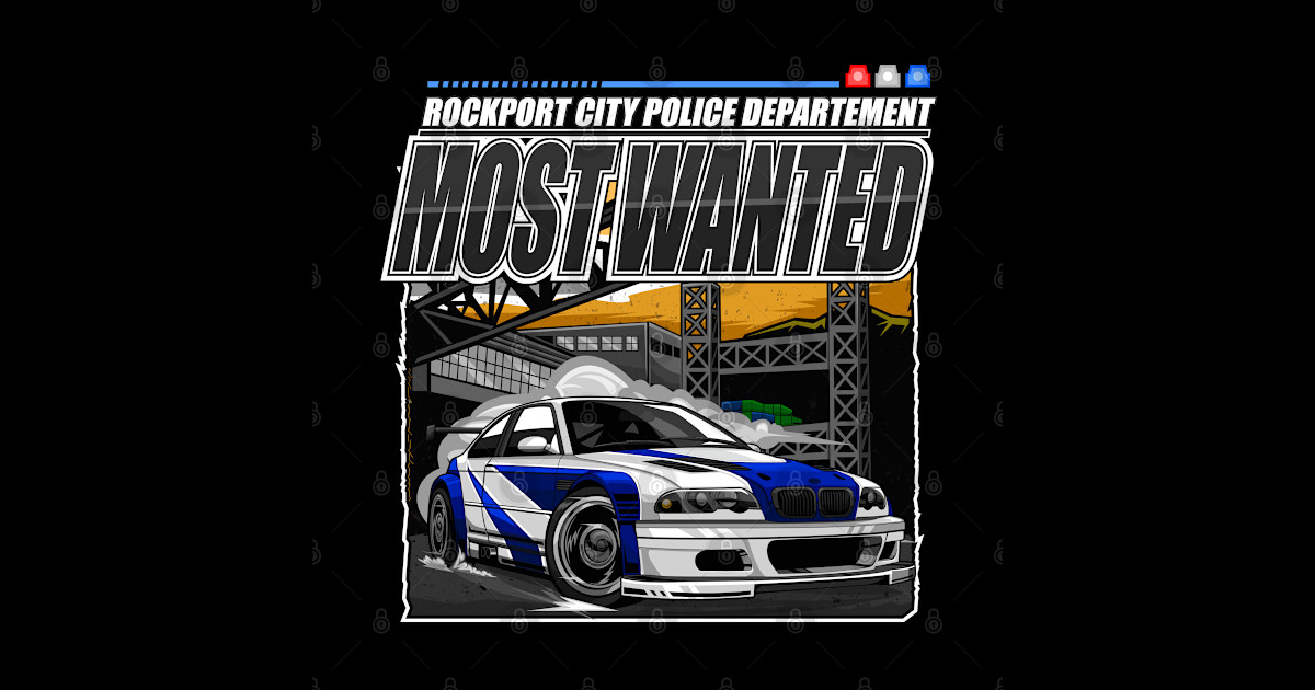 ICONIC NFS MOSTWANTED CAR #1 BLACKLIST-WITH BACKGROUND - Bmw M3 ...