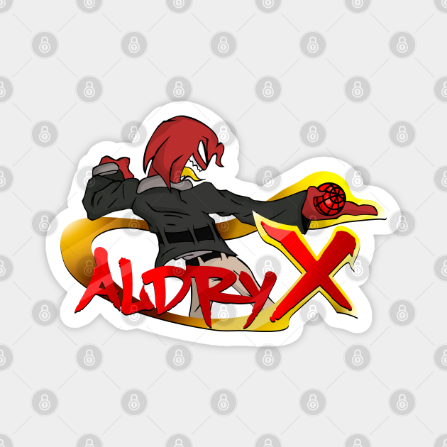 AldryX fnf mod character Graffiti - Aldryx Brother Agoti Fnf - Magnet ...