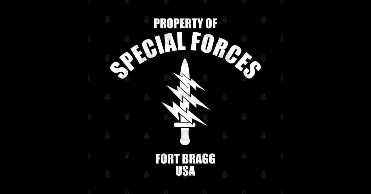 Special Forces Fort Bragg - Us Special Forces - Sticker | TeePublic