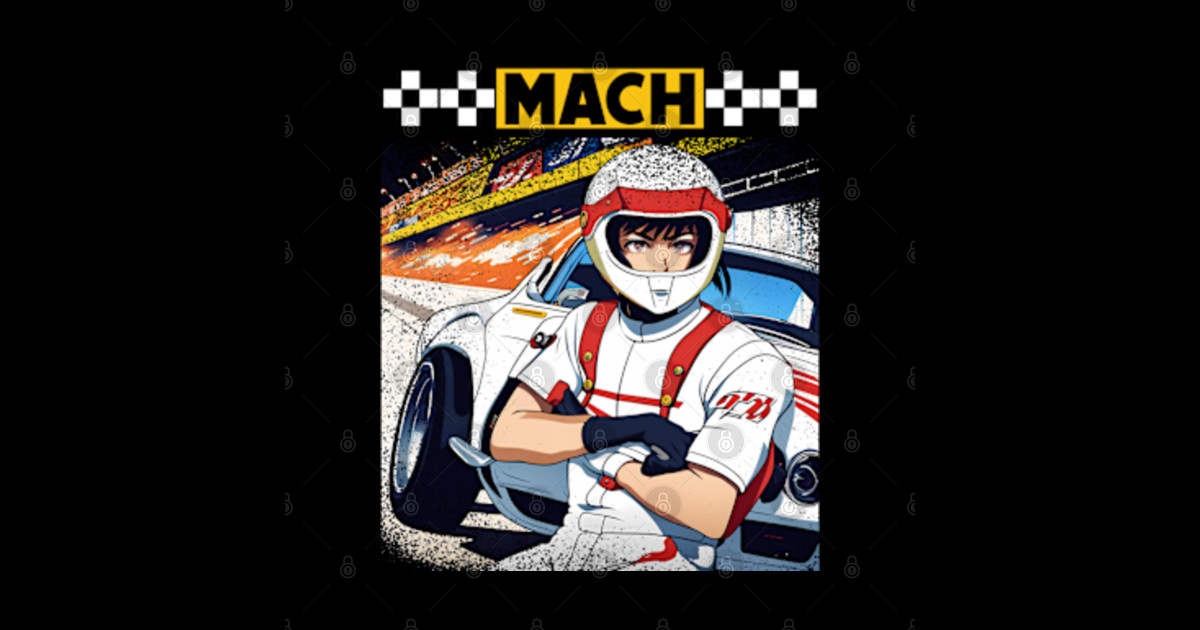 Speed Racer Mach 5 - Speed Racer - Sticker | TeePublic