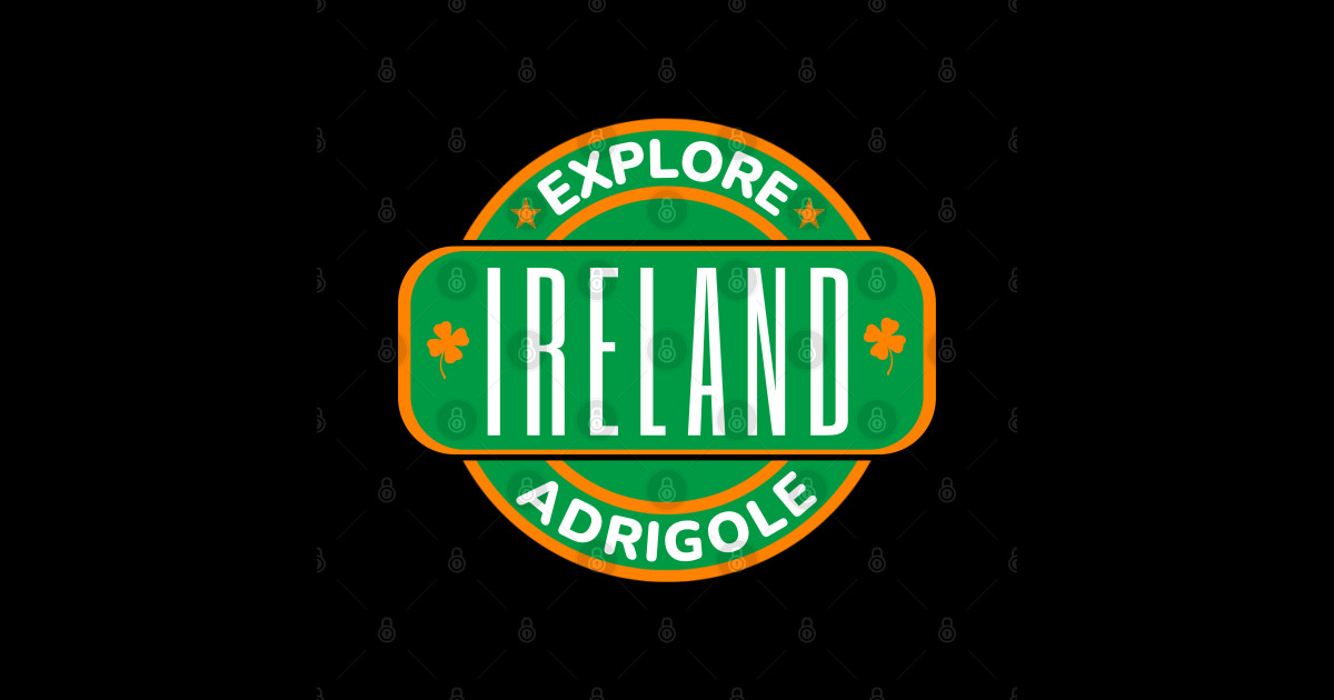 Adrigole, Ireland - Irish Town - Adrigole - Sticker | TeePublic