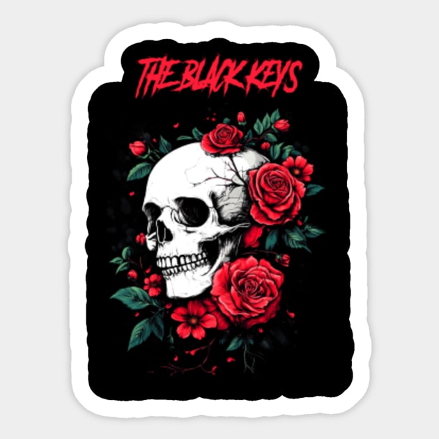 THE KEYS BAND FAN ART - The Keys Band Fan Art - Sticker | TeePublic