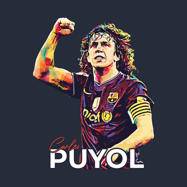 Carles Puyol - Carles Puyol - T-Shirt | TeePublic