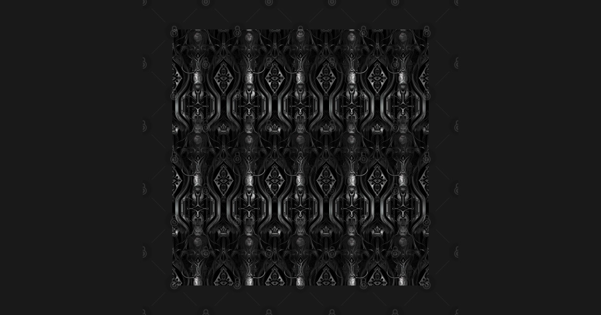 Gothic Seamless Pattern Goth Dark Academia Vintage Victorian Emo ...