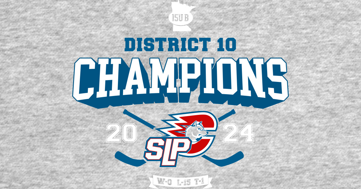 CSLP District Champions - Hockey - T-Shirt | TeePublic