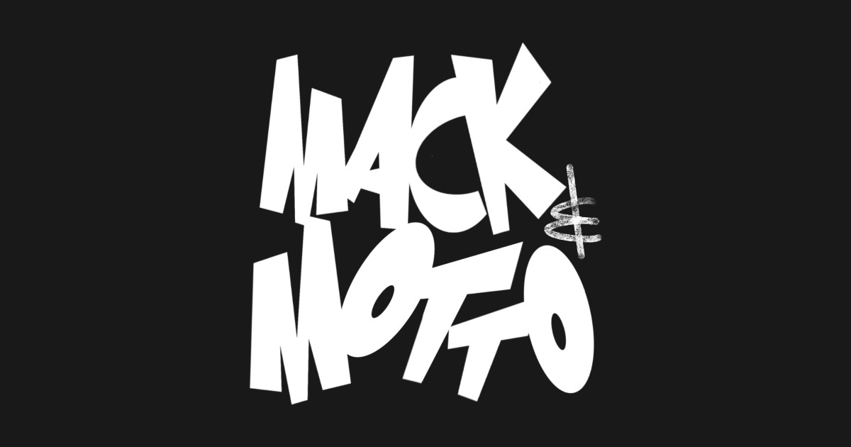 Mack & Motto Logo - Graffiti - T-Shirt | TeePublic