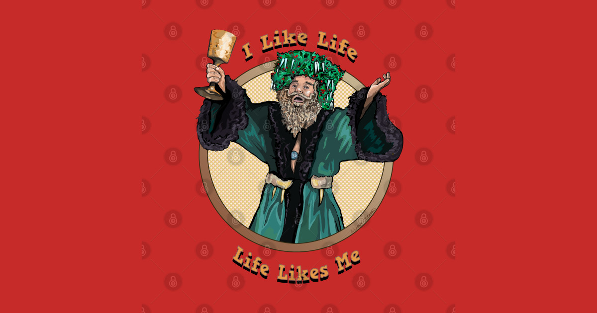 I Like Life, Life Likes Me - Scrooge - T-Shirt | TeePublic