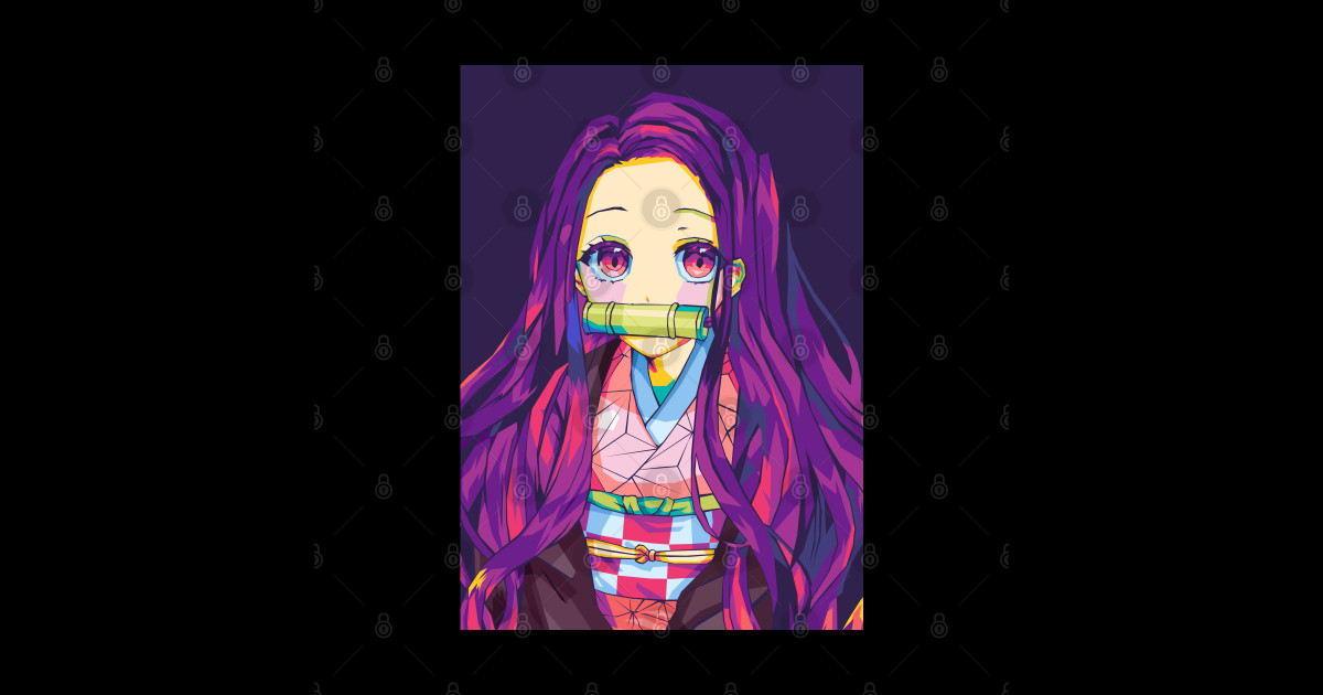 Cute nezuko anime demon slayer - Demon Slayer - Posters and Art Prints ...