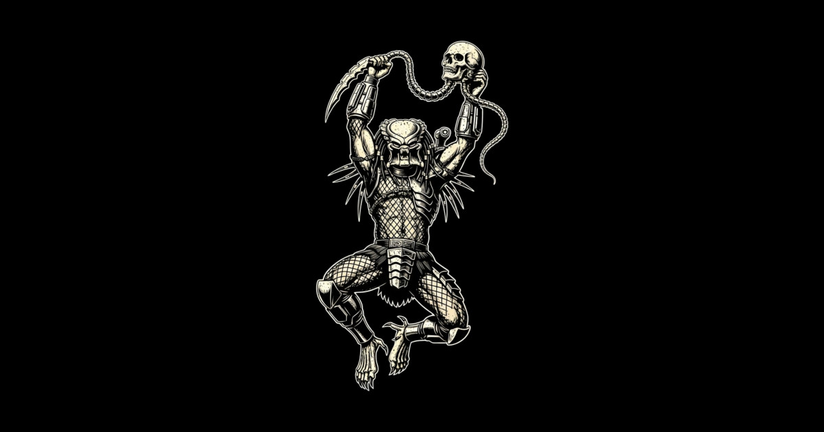The Predator Trophy Skull - The Predator Trophy Skull - Sticker | TeePublic