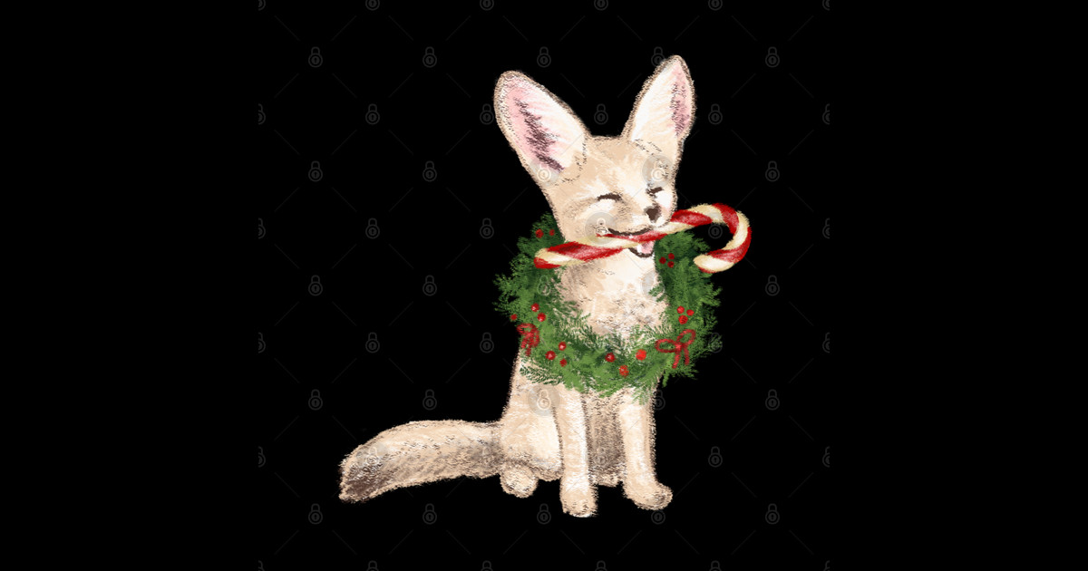 FoxI.Ny Christmas - Foxiny - Sticker | TeePublic