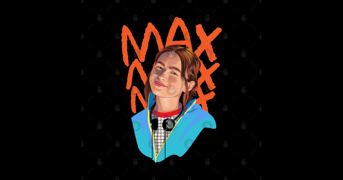 Max Mayfield Stranger Things - Stranger Things - Sticker | TeePublic