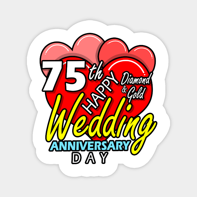 75th Wedding Anniversary names Diamond and Gold - 75th Wedding ...