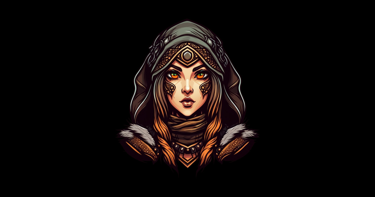 Sorceress Fantasy RPG Character - Sorceress - Posters and Art Prints ...