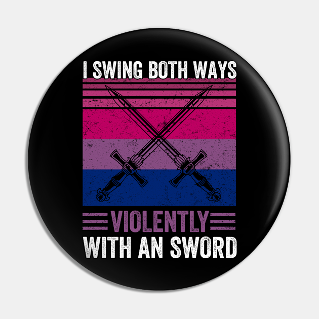 Swing Both Ways Bisexual Lgbt Rainbow Flag Bi Pride Month Proud Lgbtq