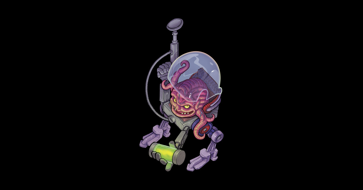 Krang The Evil Brain From Dimension X - Teenage Mutant Ninja Turtes ...